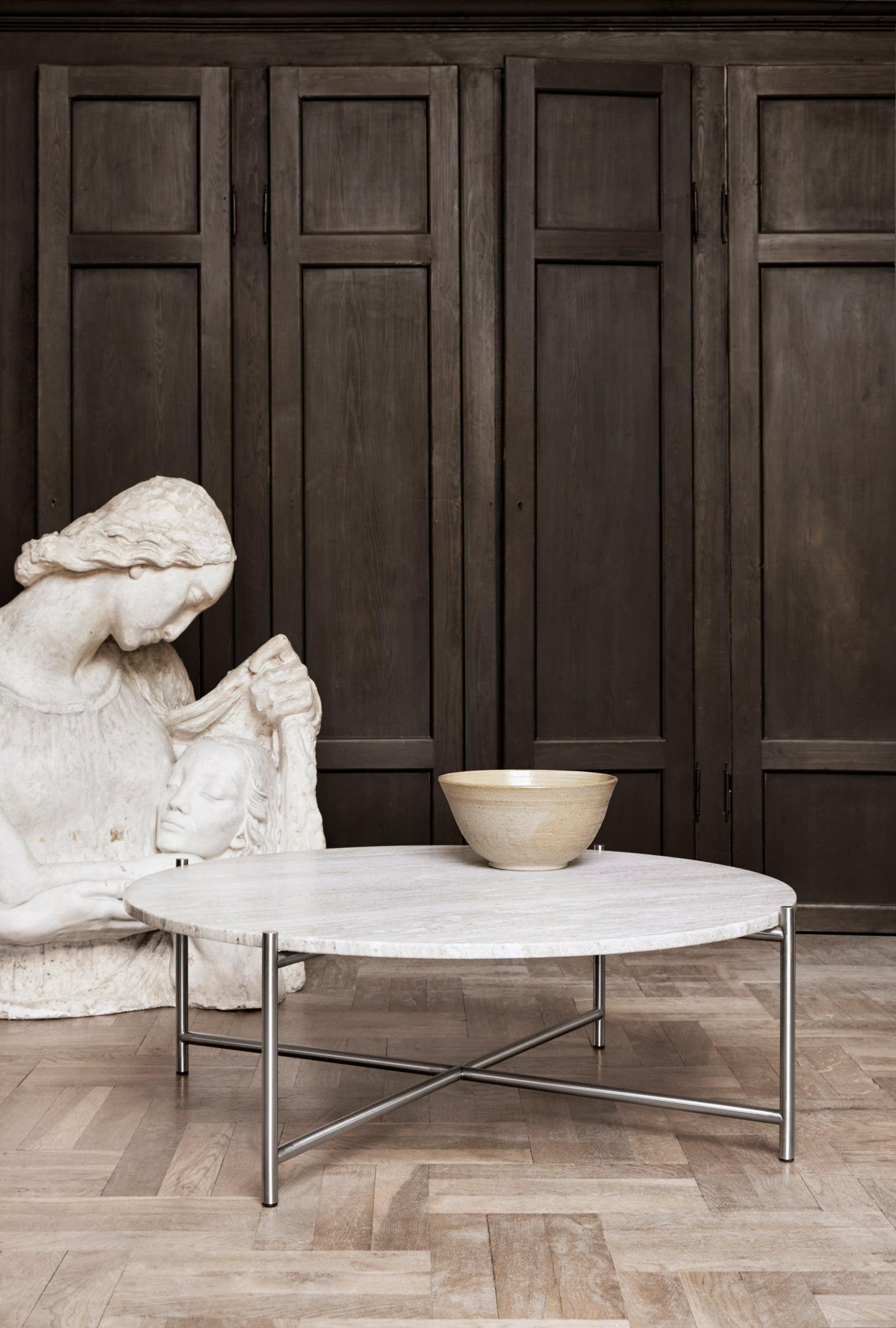 Sort konsolbord | Køb Handvärk bord med sort marmor her